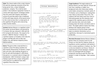 Script analysis | PPT