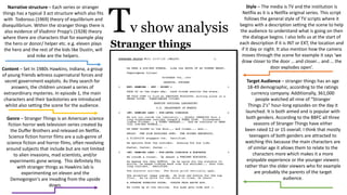 Script analysis 101 | PPTX