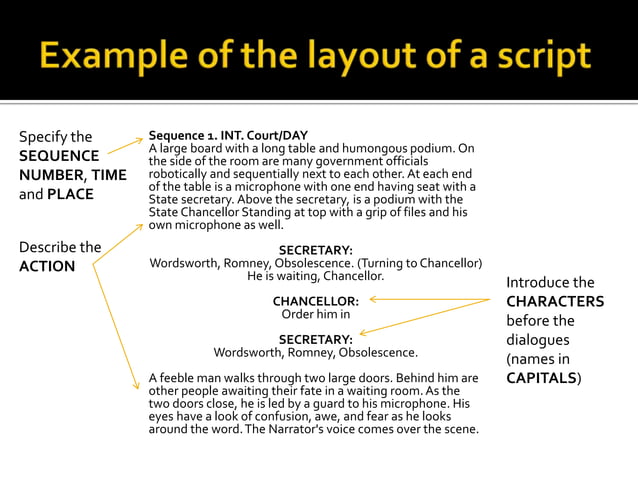 Script and storyboard | PPTX | Screenwriting | Content Production