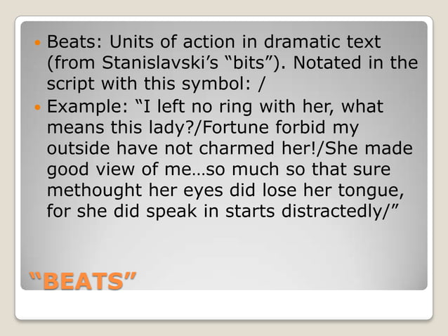 Script Annotation | PPTX | Screenwriting | Content Production