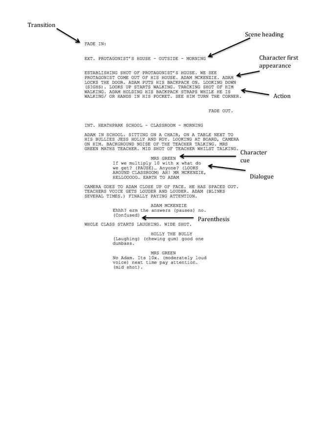 Script Annotation Homeless Pdf 7115