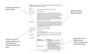 Script annotations unit 22 | PPT