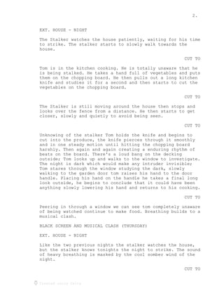 Script a silent night in | PDF