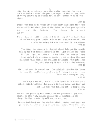 Script a silent night in (2).pdf final draft | PDF