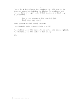 Script a silent night in (2).pdf final draft | PDF