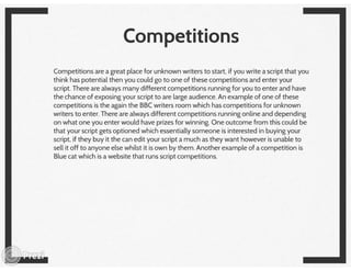 Script assassingment prezi | PPT