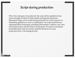 Script assassingment prezi | PPT