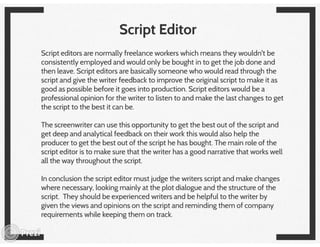 Script assassingment prezi | PDF