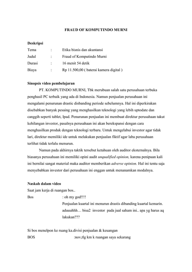 Script audio visual | PDF