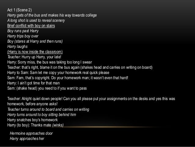 Script 'boy who cried wolf'