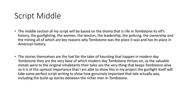 Script briefing | PPTX | Screenwriting | Content Production