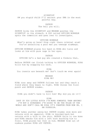 Script by josh final | DOCX | Obscenity and Profanity | Sensitive Topics