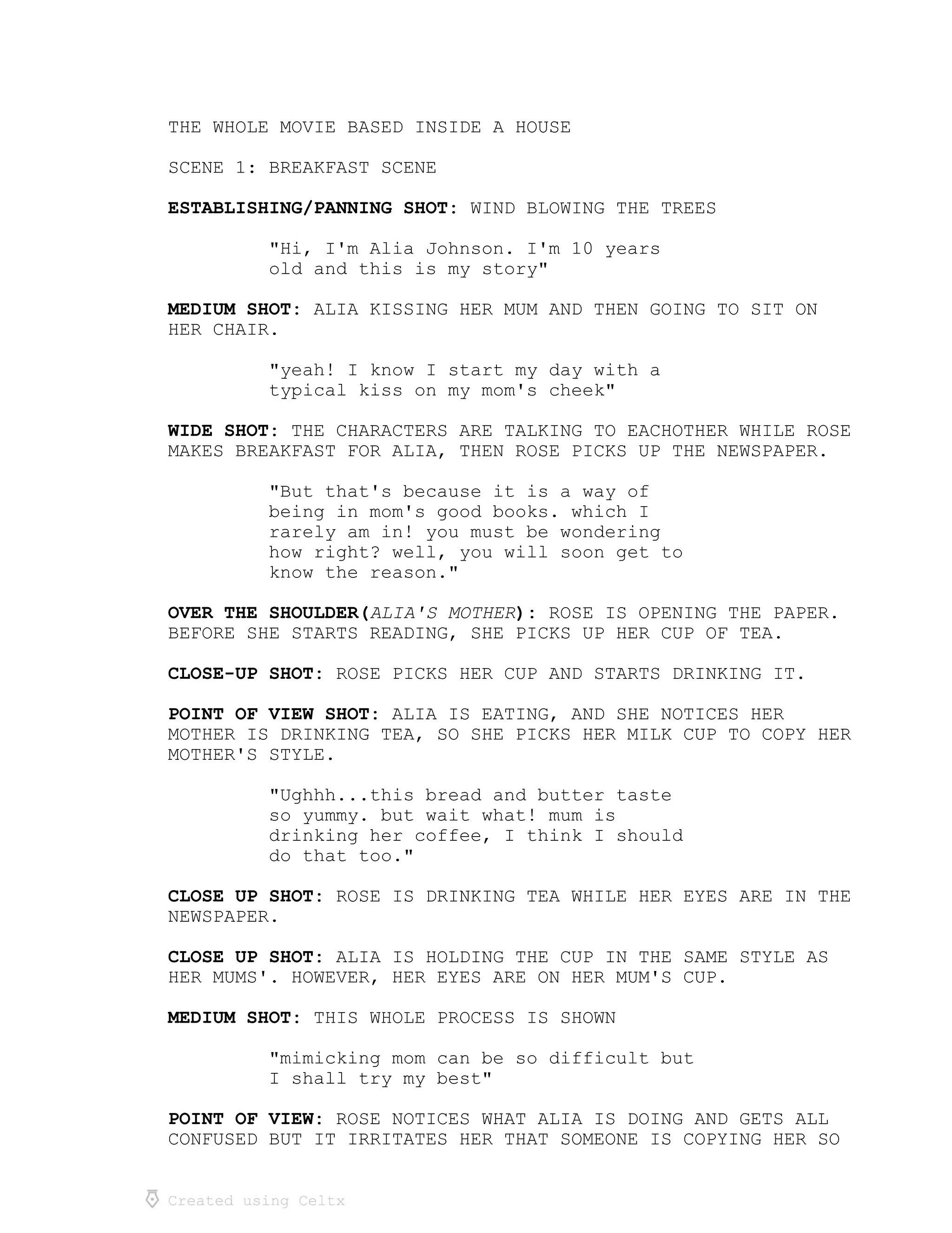 Script child's fantasy | PDF