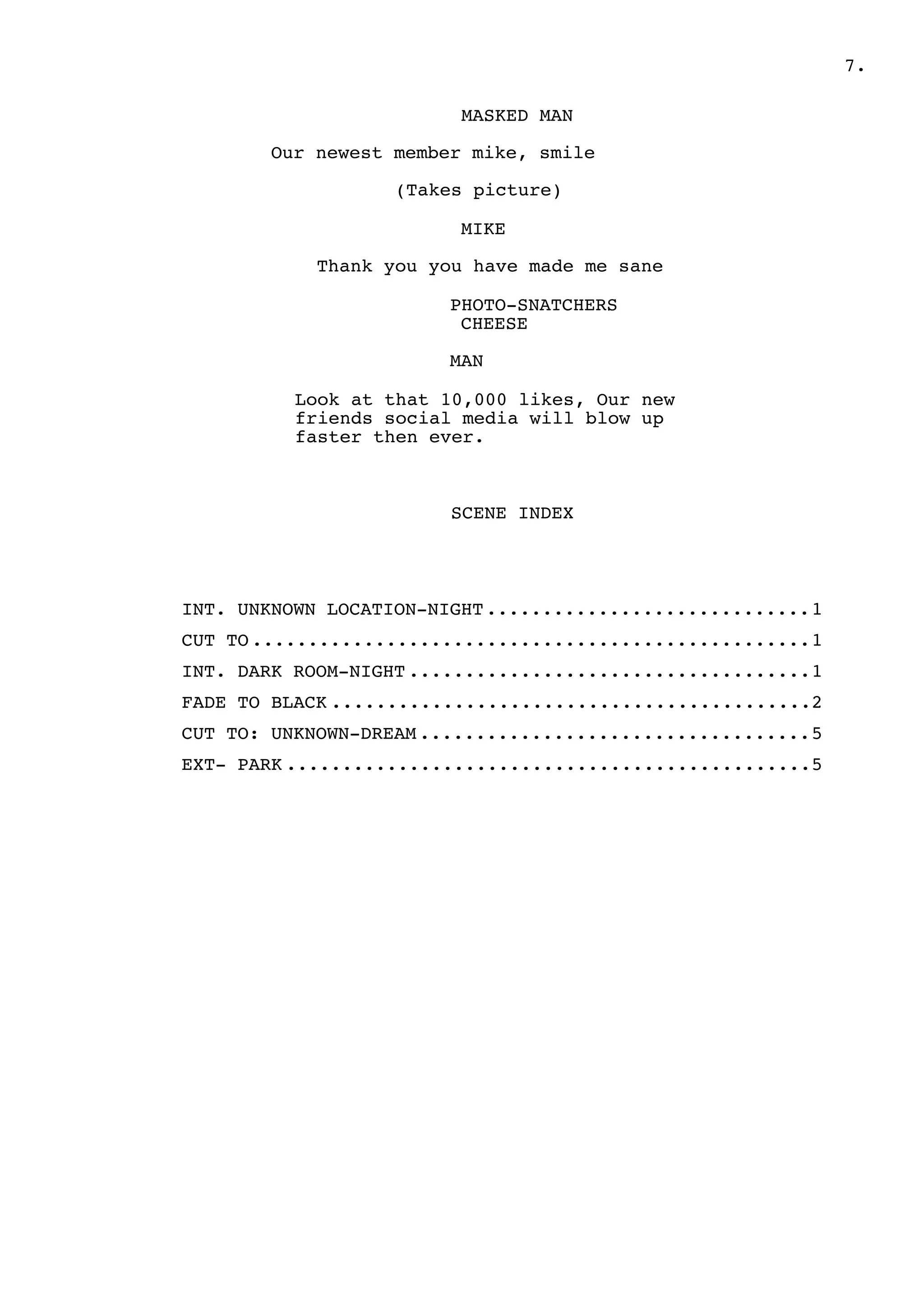 Script consumed final | PDF