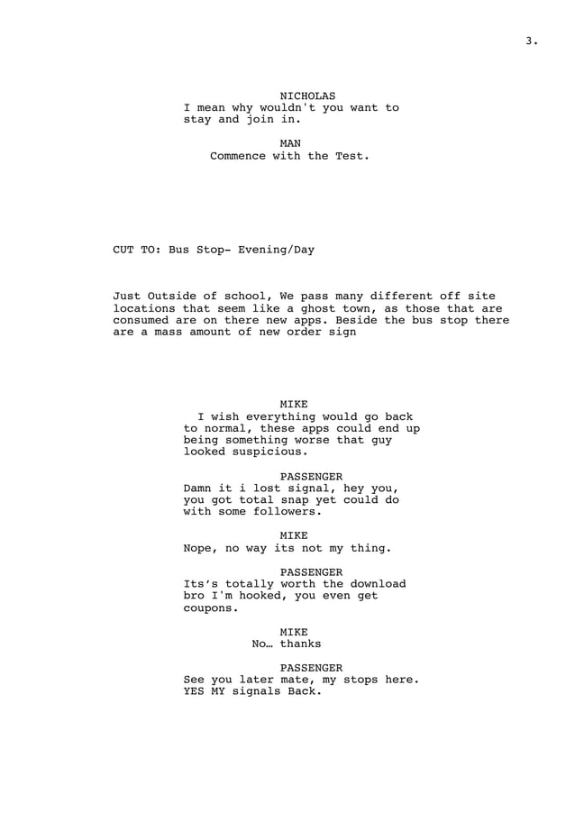 Script consumed final | PDF