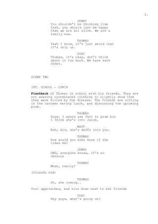 Script - Insanity | DOCX