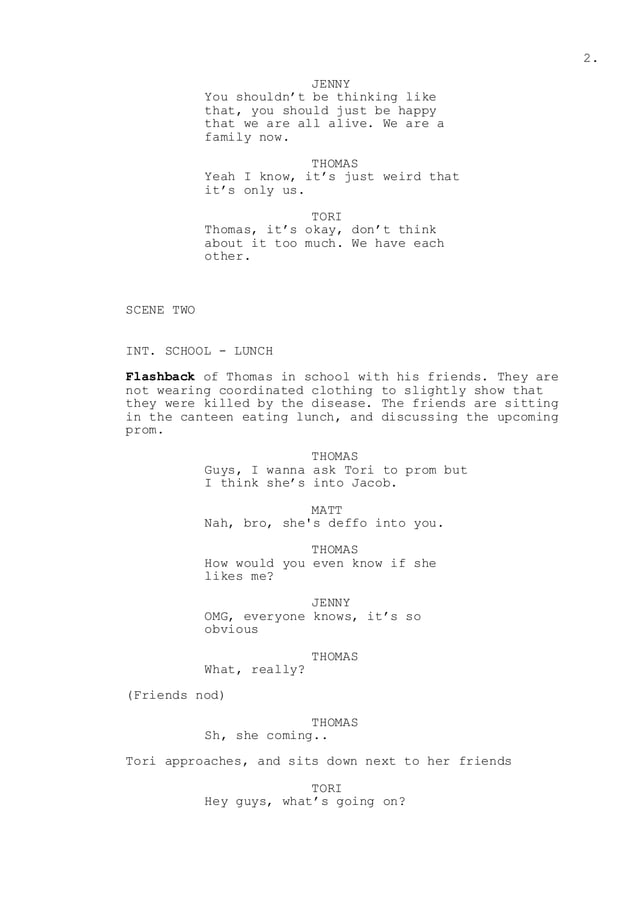 Script - Insanity | DOCX