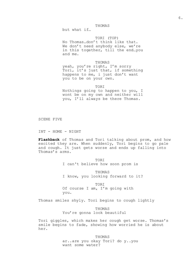 Script - Insanity | DOCX