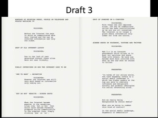 Script, Shot List, Costume & Storyboard | PPT