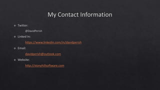 ScriptCS For Business and Pleasure | PPT