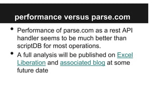 VBA API for scriptDB primer | PPT