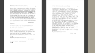 Script development - version 4 | PPTX