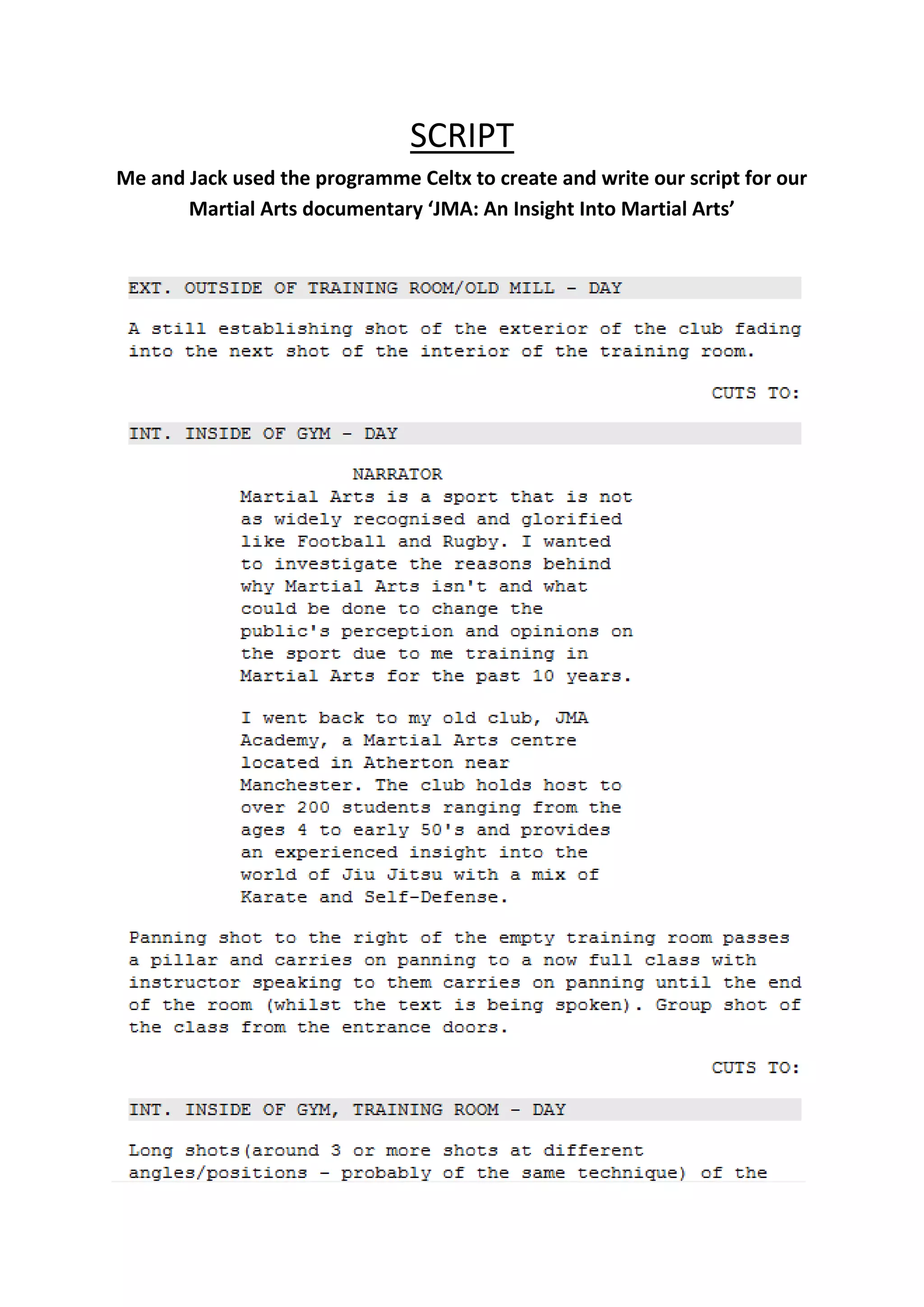 Script document | DOCX
