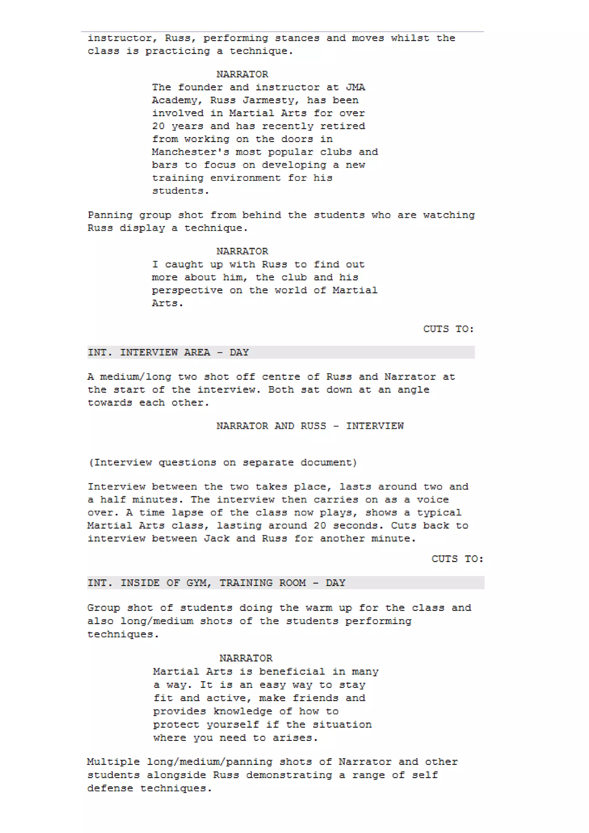 Script document | DOCX