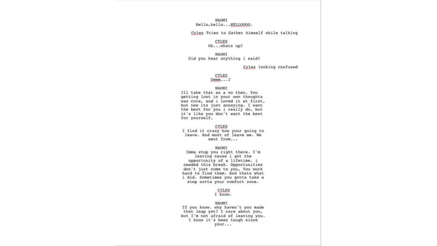 Script draft | PPTX