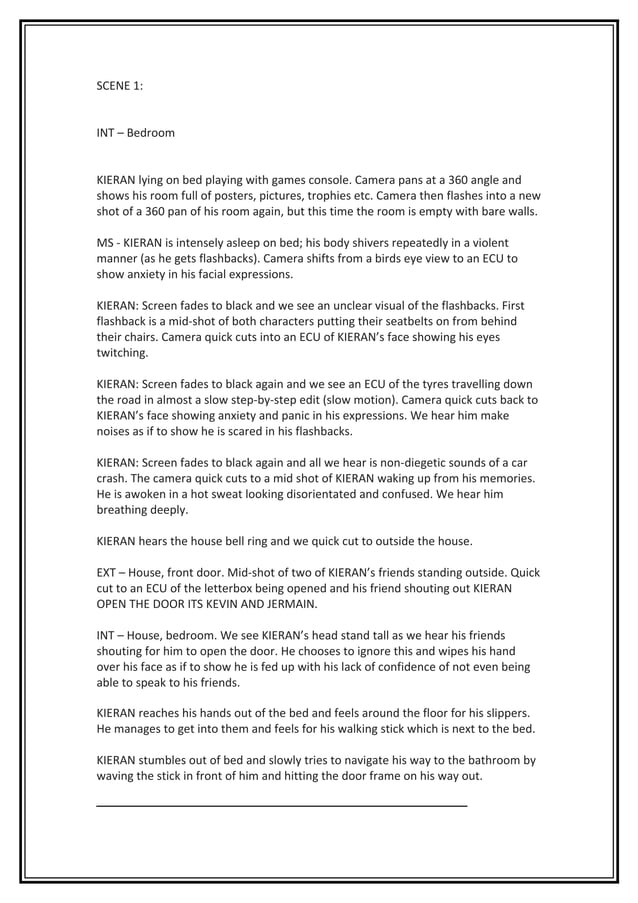 Script draft 2 | PDF