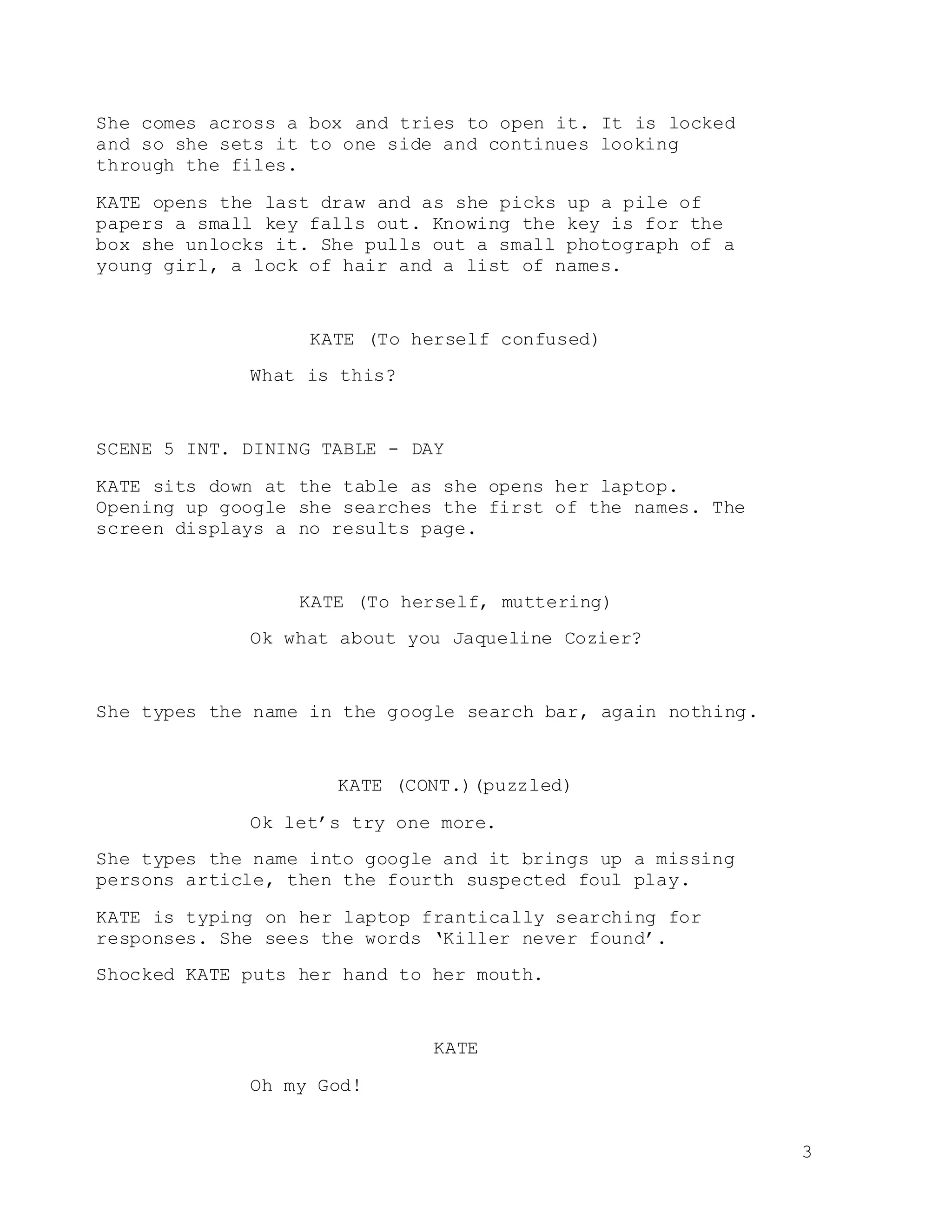 Script draft 2 | PDF