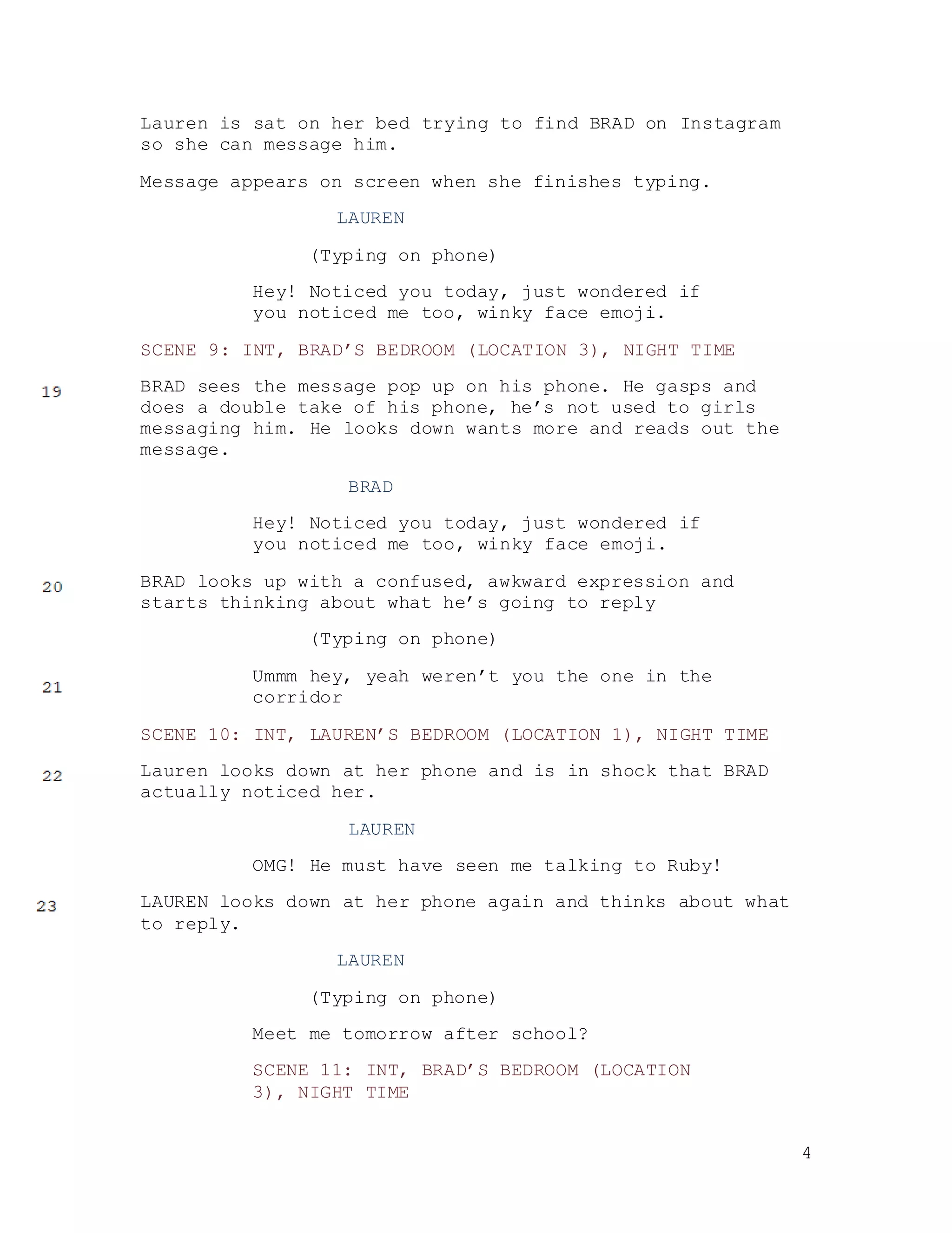 Script draft 3 | PDF
