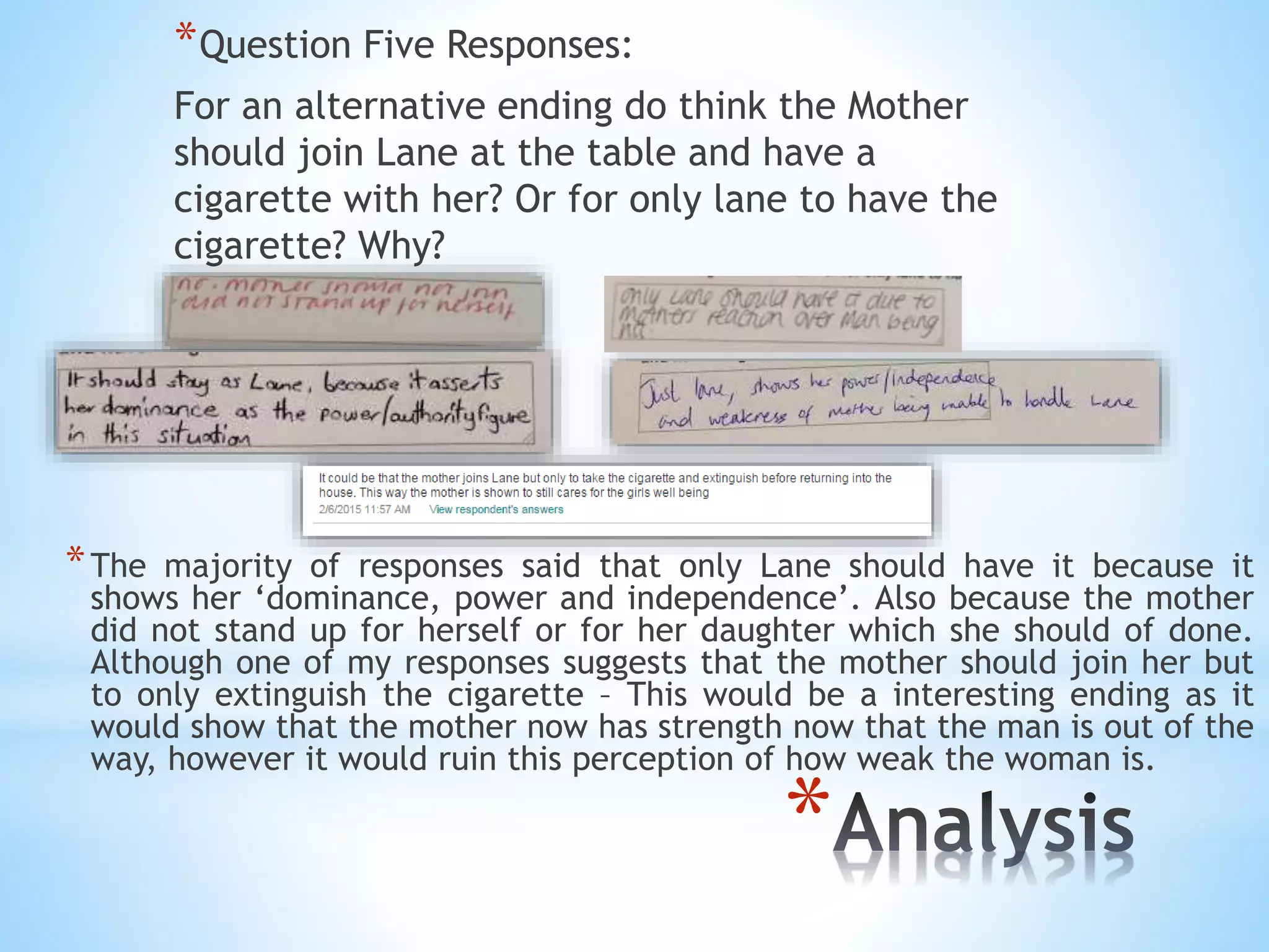 Script draft 3 – questionnaire | PPTX | Parenting | Family and Relationships