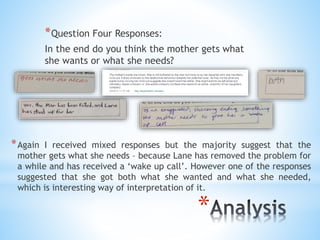 Script draft 3 – questionnaire | PPTX | Parenting | Family and Relationships