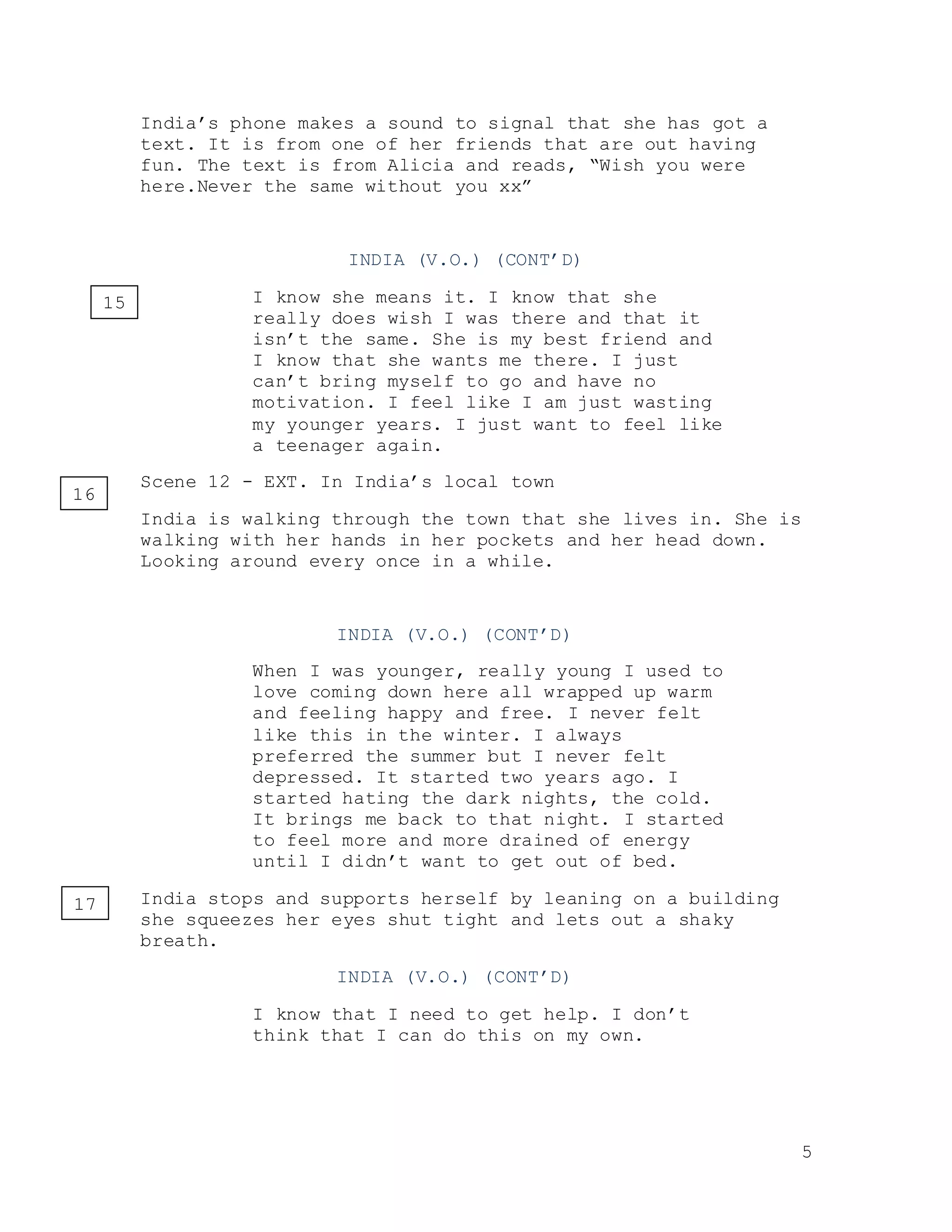 Script draft final submission | DOCX