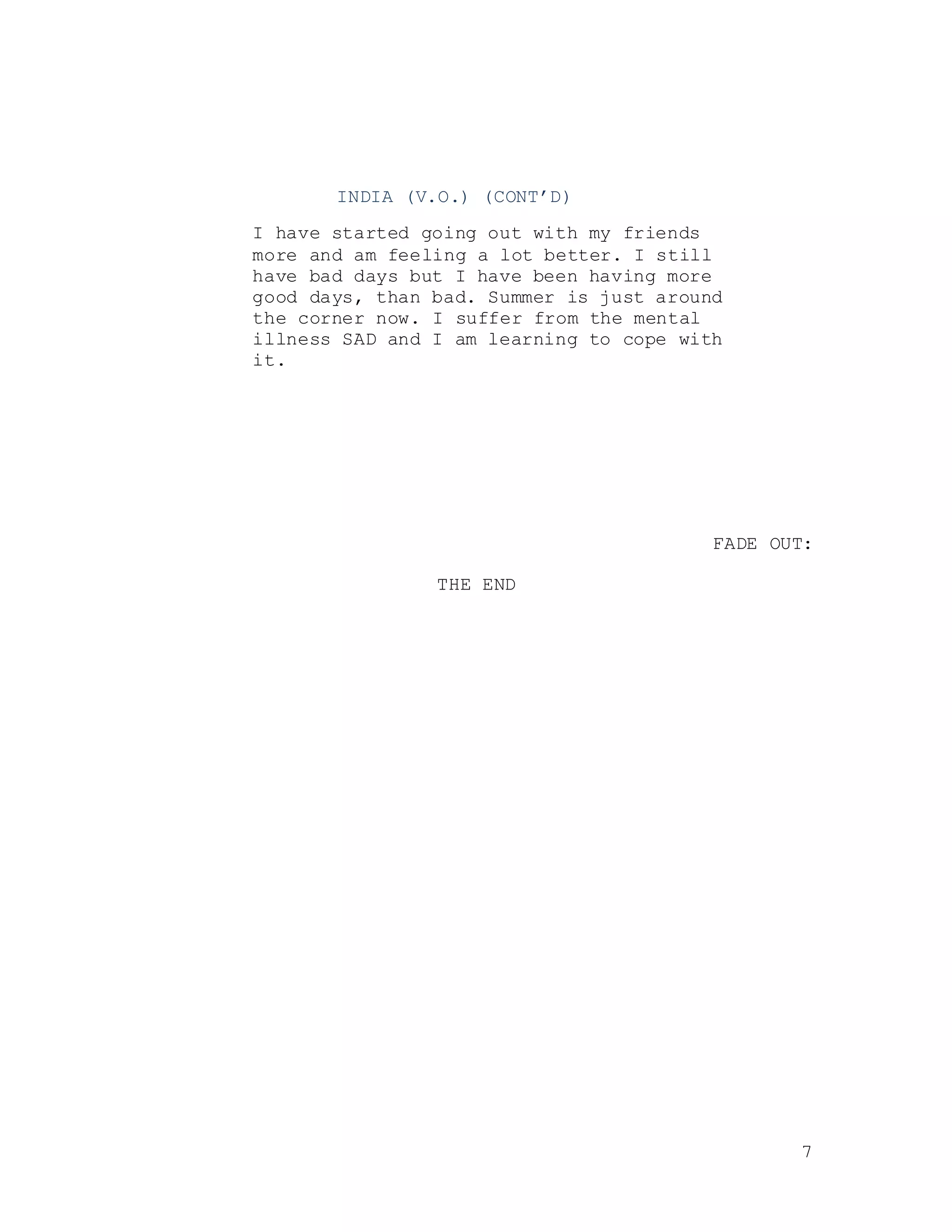 Script draft final submission | DOCX