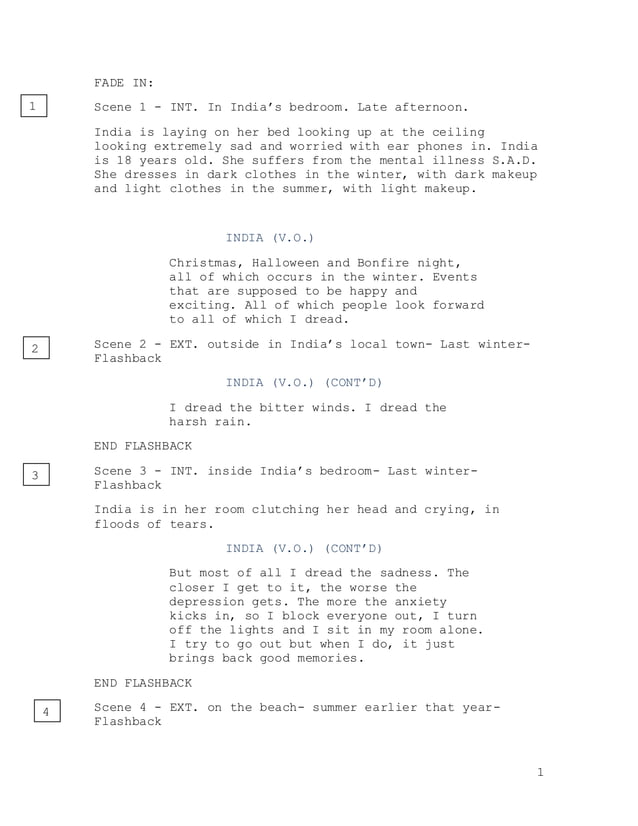 Script draft final submission | DOCX