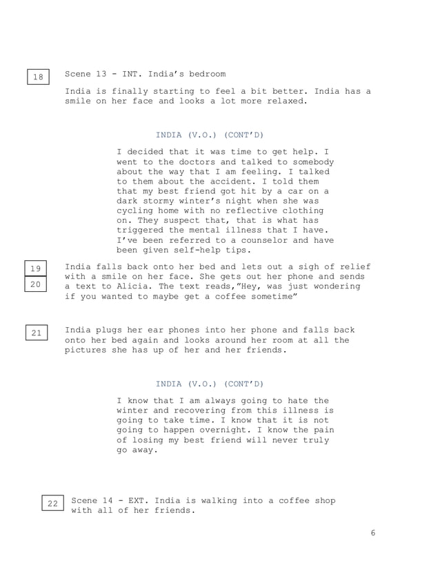 Script draft final submission | DOCX