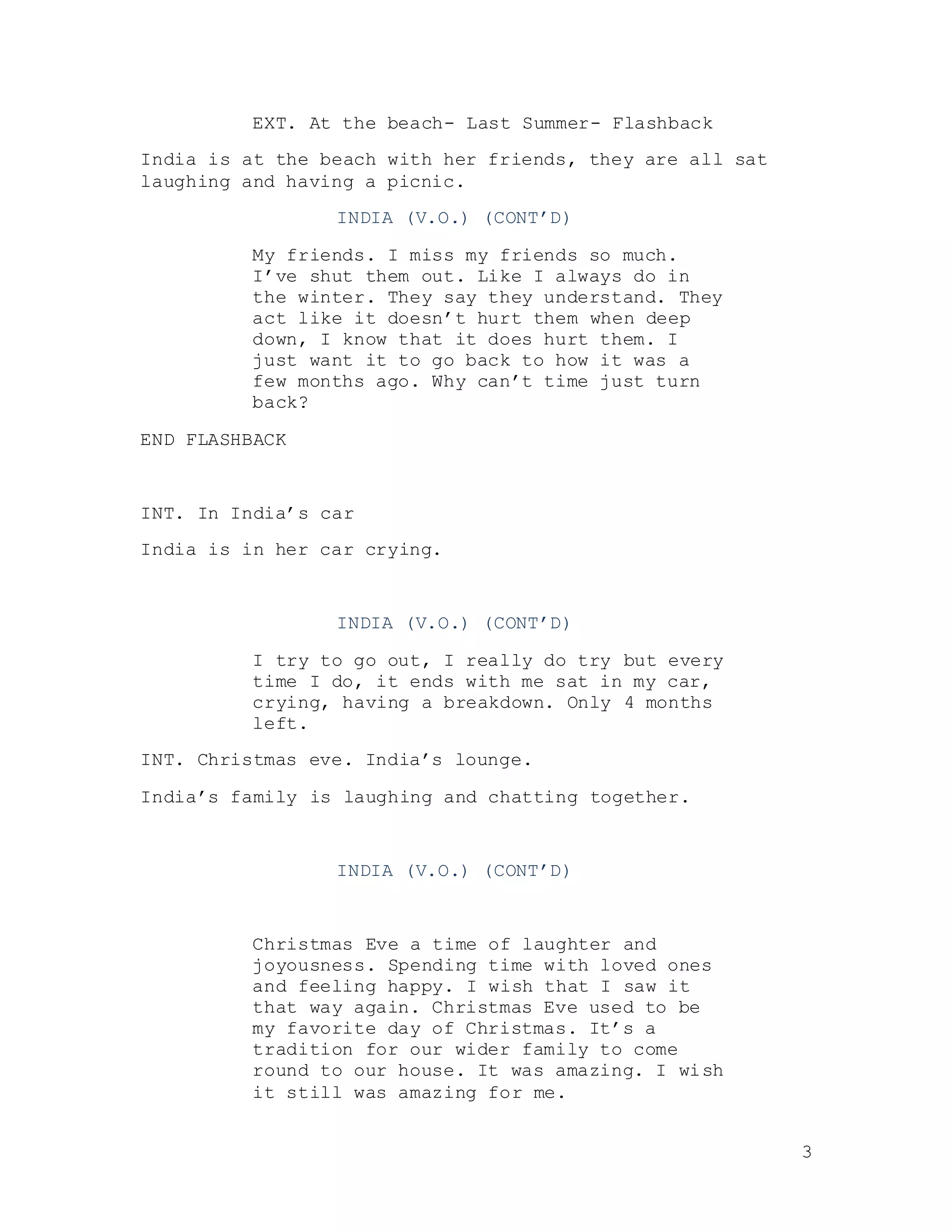 Script draft one | DOCX