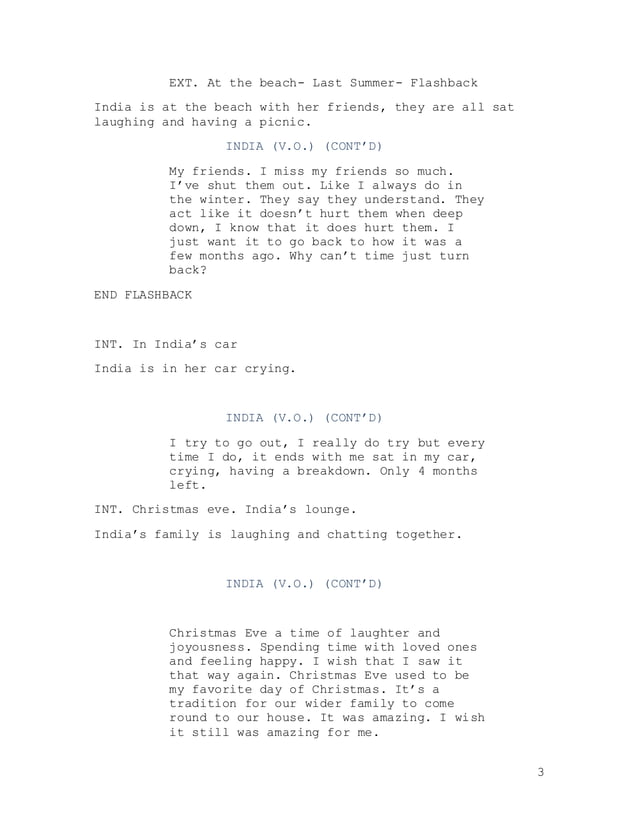 Script draft one | PDF