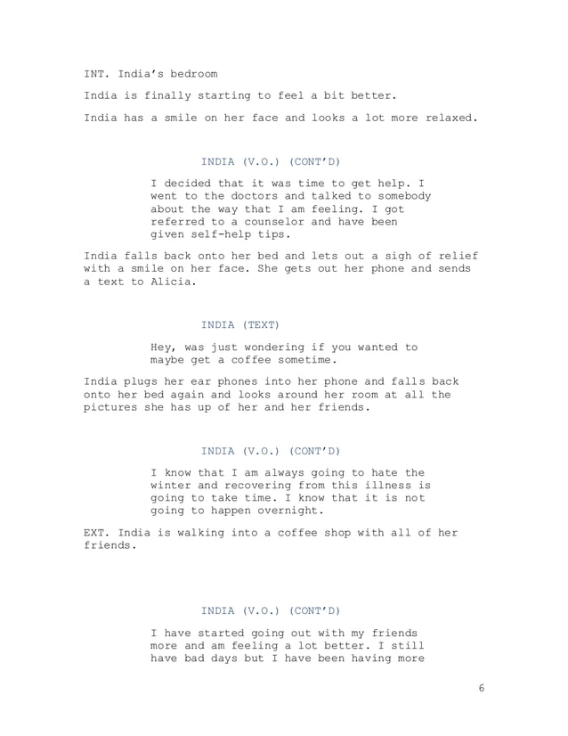 Script draft one | PDF
