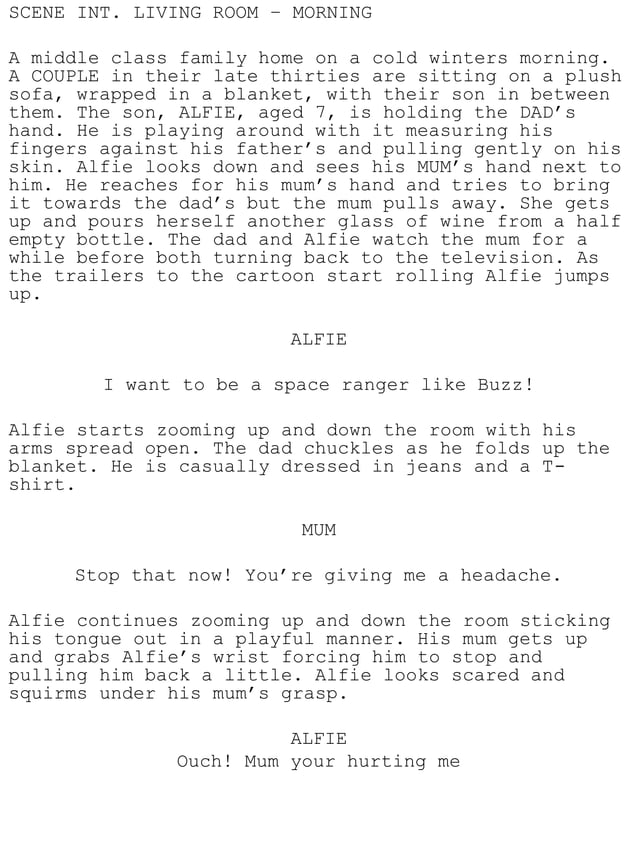 Script Draft Three | PDF