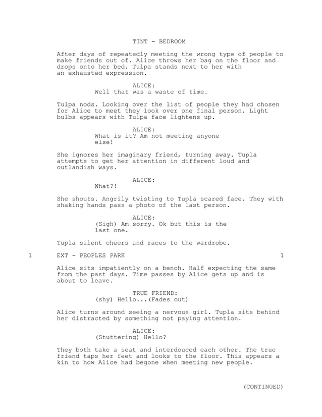Script ending | PDF