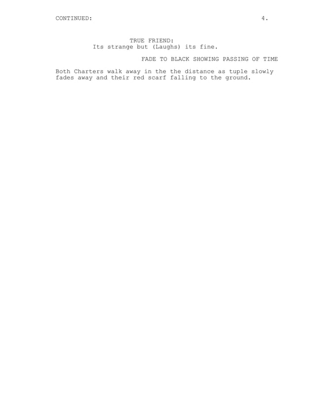 Script ending | PDF
