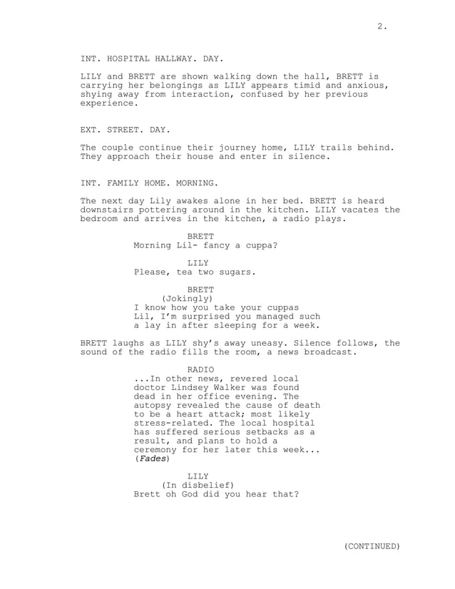 Script ending 2 | PDF