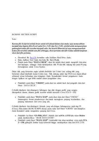 Script excel to autocad | DOCX