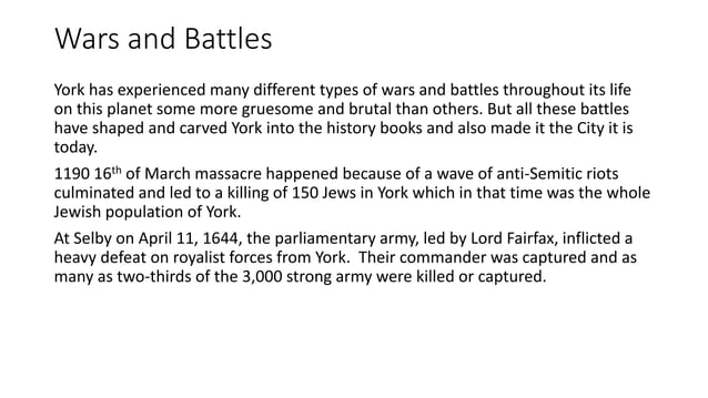 Script facts | PPTX | Historic Site and Landmark Tours | Attractions