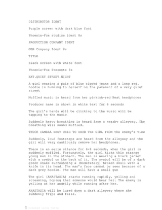 EBR Film Opening Script | PDF