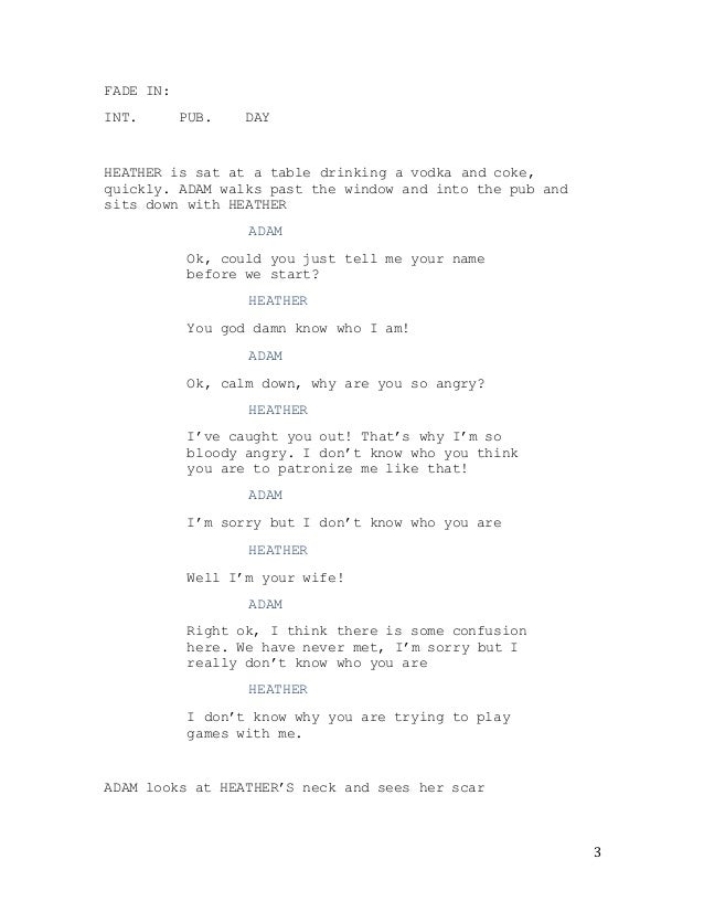Final script