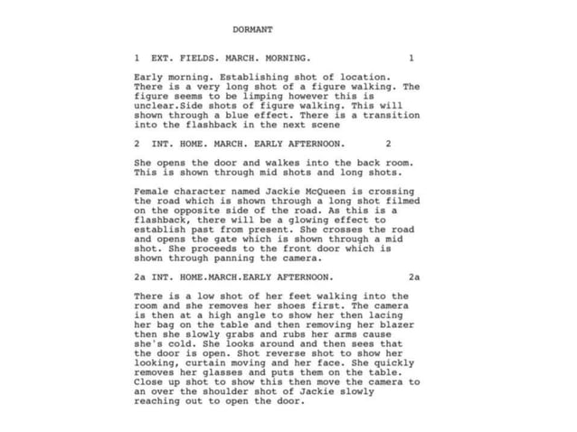 Script final draft | PPT